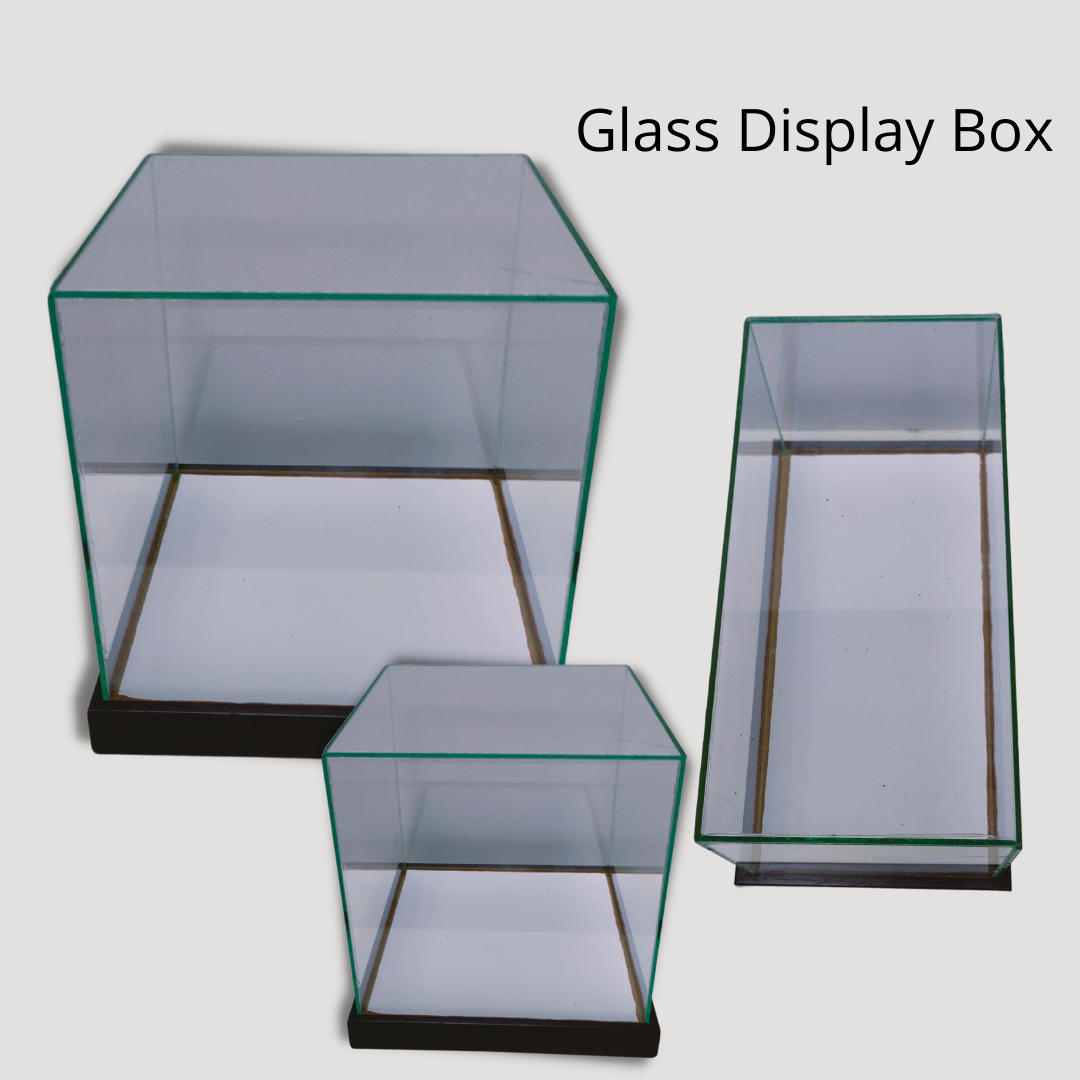 GLASS DISPLAY BOX - Art Builderz